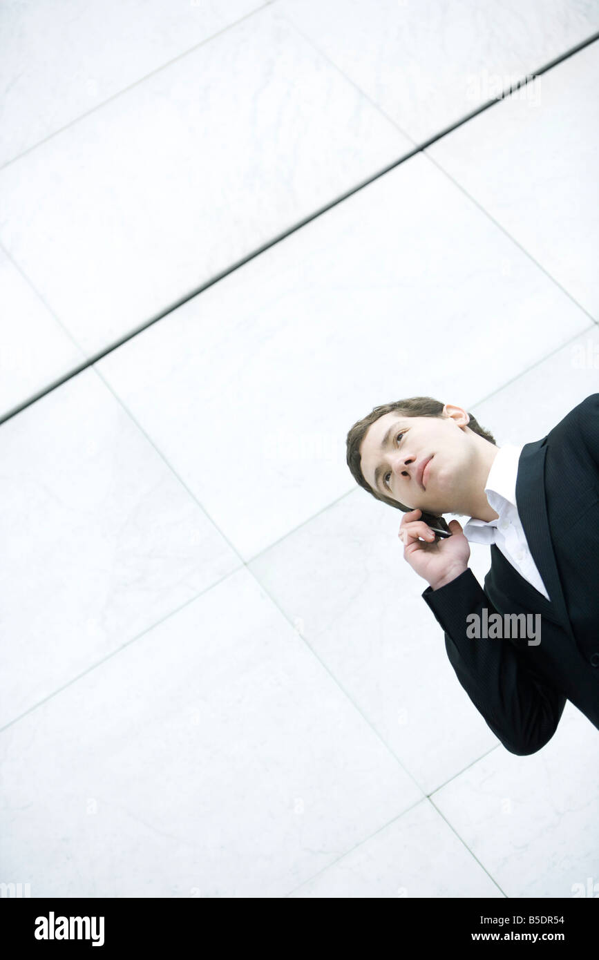 Man Early Mobile Phone High Resolution Stock Photography and Images - Alamy