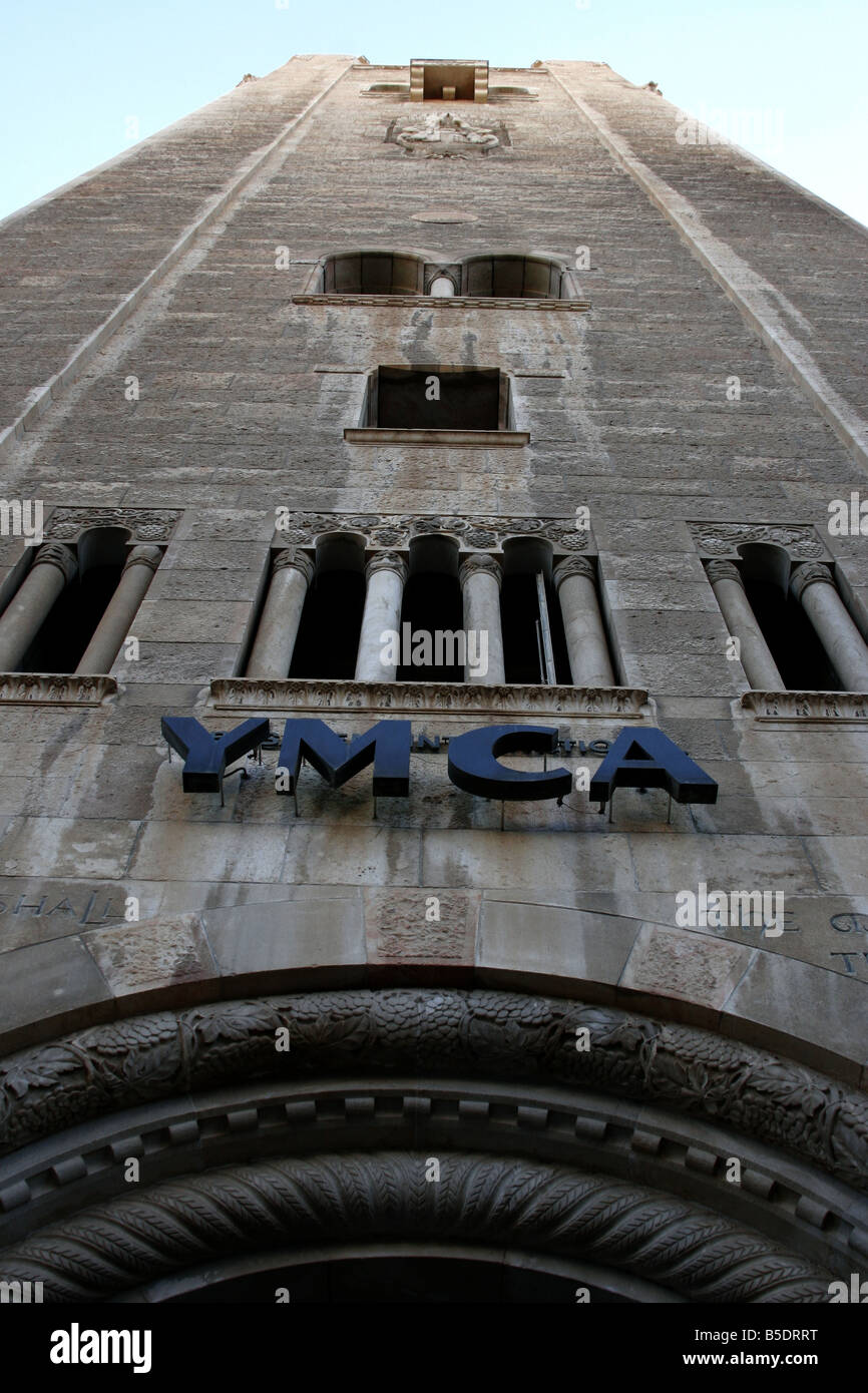 YMCA building jerusalem israel Stock Photo - Alamy