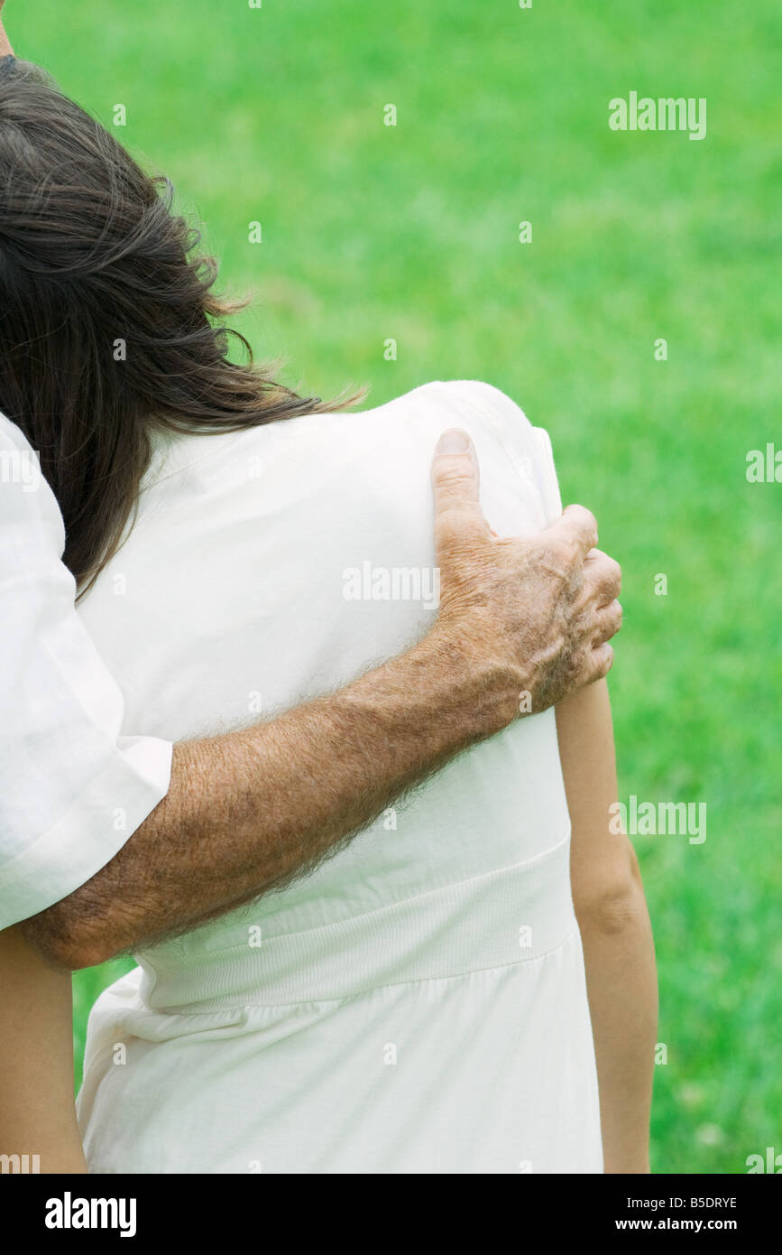 Arm Around Shoulder Rear View High Resolution Stock Photography and ...