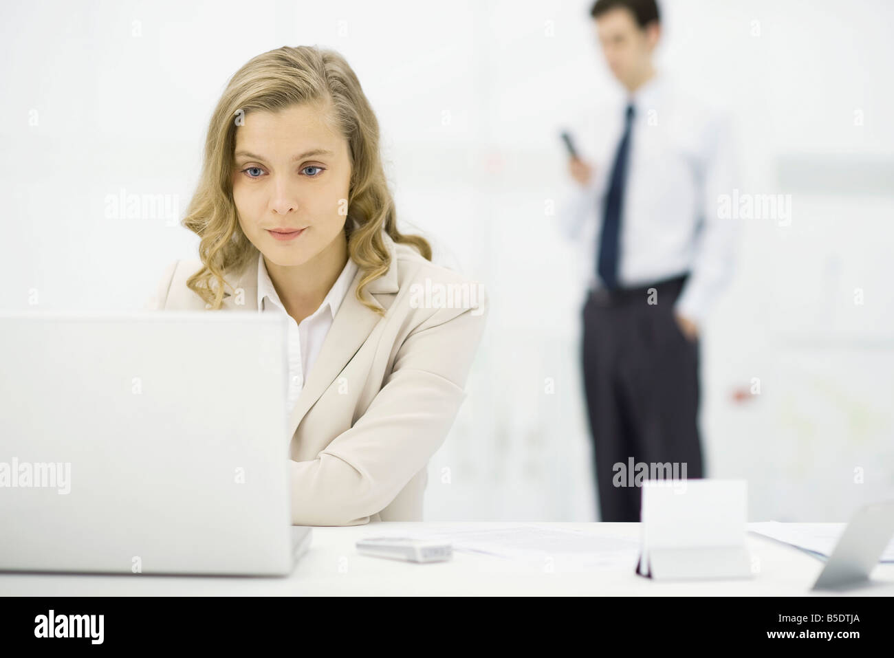 Raised eyebrow phone hi-res stock photography and images - Alamy