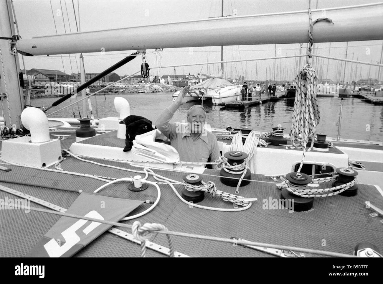 Former Conservative Prime Minister Edward Heath at launching of a new ...