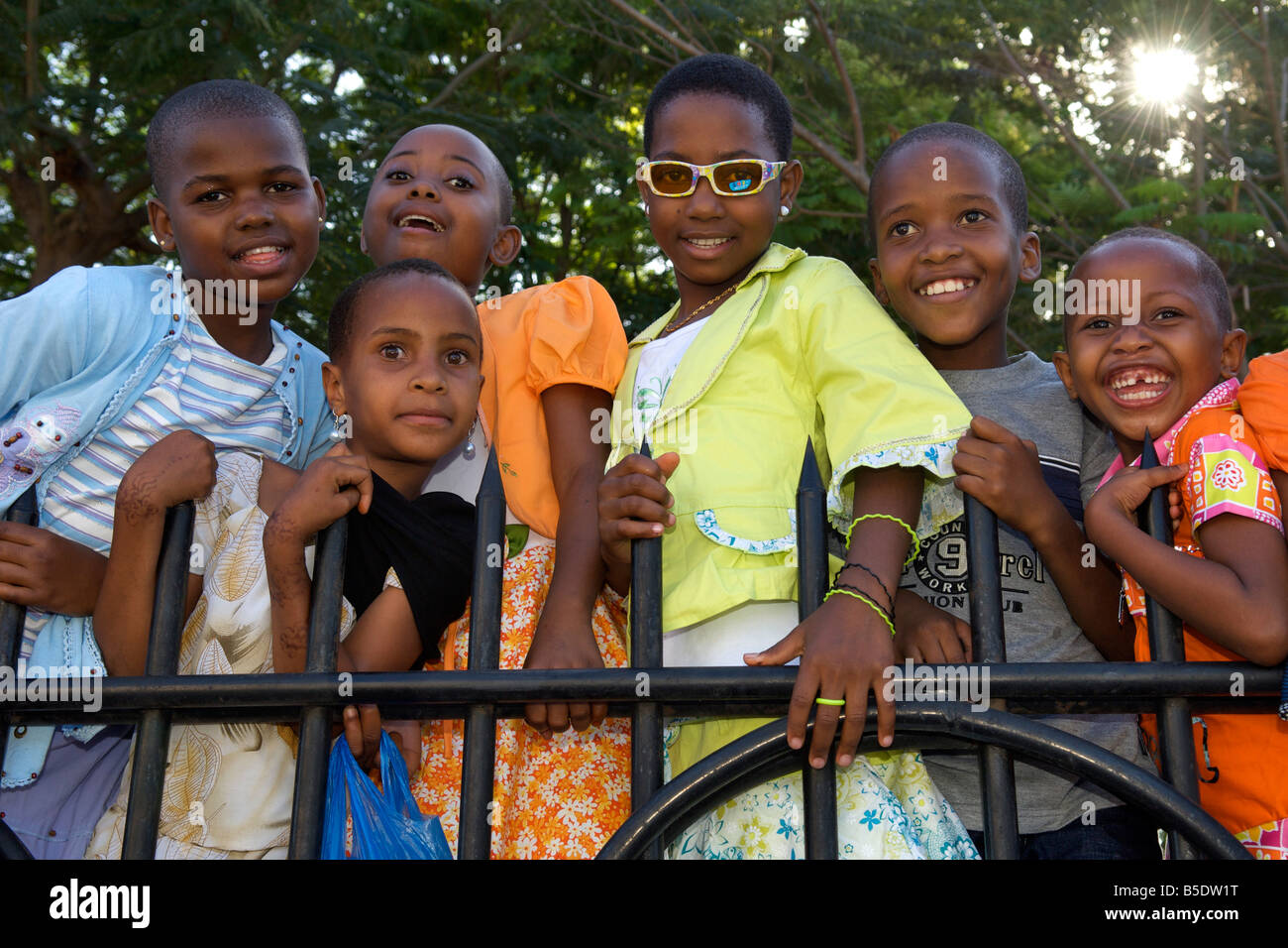 Tanzanian children in Dar es Salaam Stock Photo - Alamy