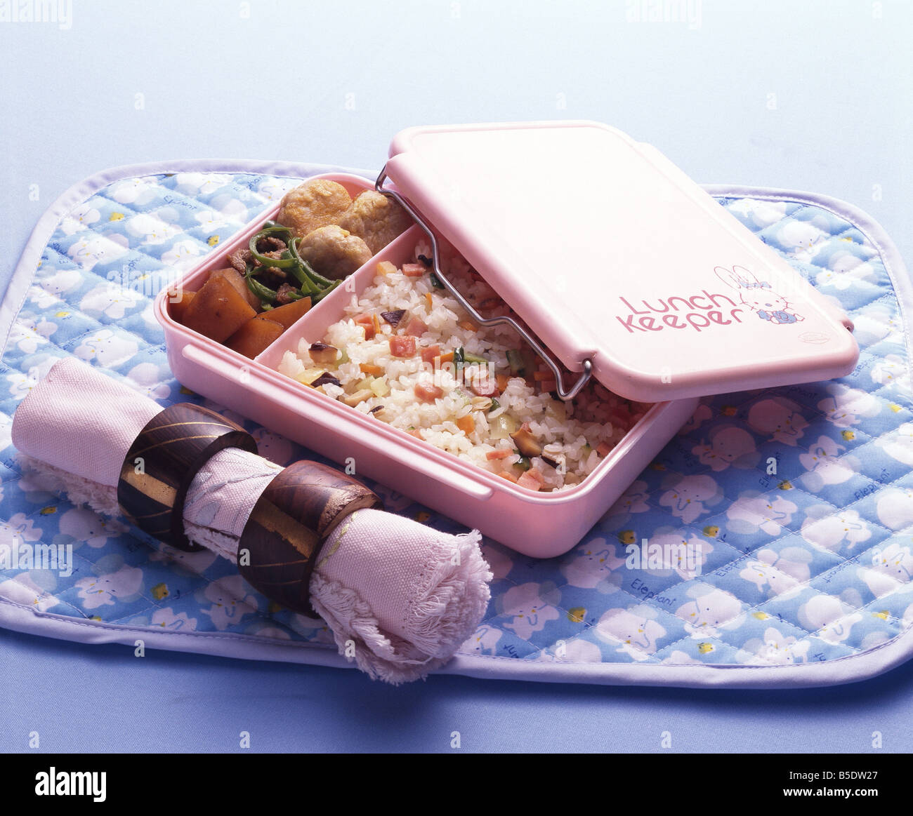 Bread and LunchBox Stock Photo - Alamy