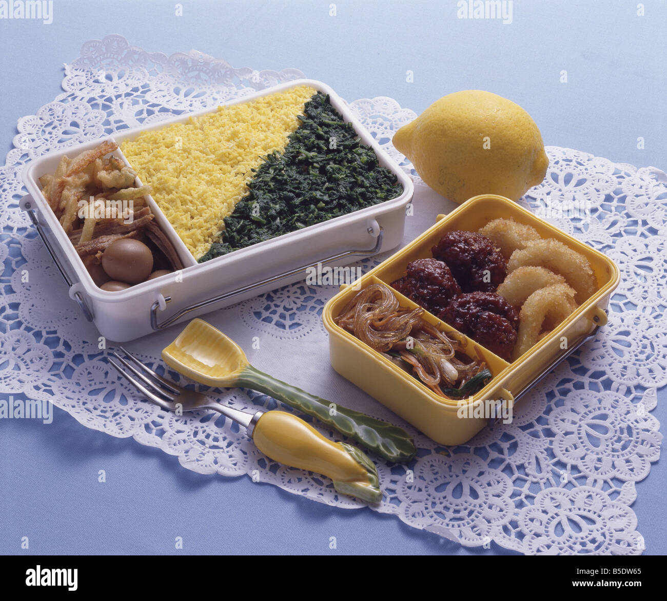 Bread and LunchBox Stock Photo - Alamy