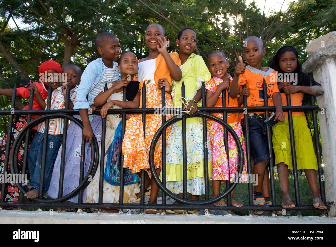 Tanzanian children in Dar es Salaam Stock Photo - Alamy
