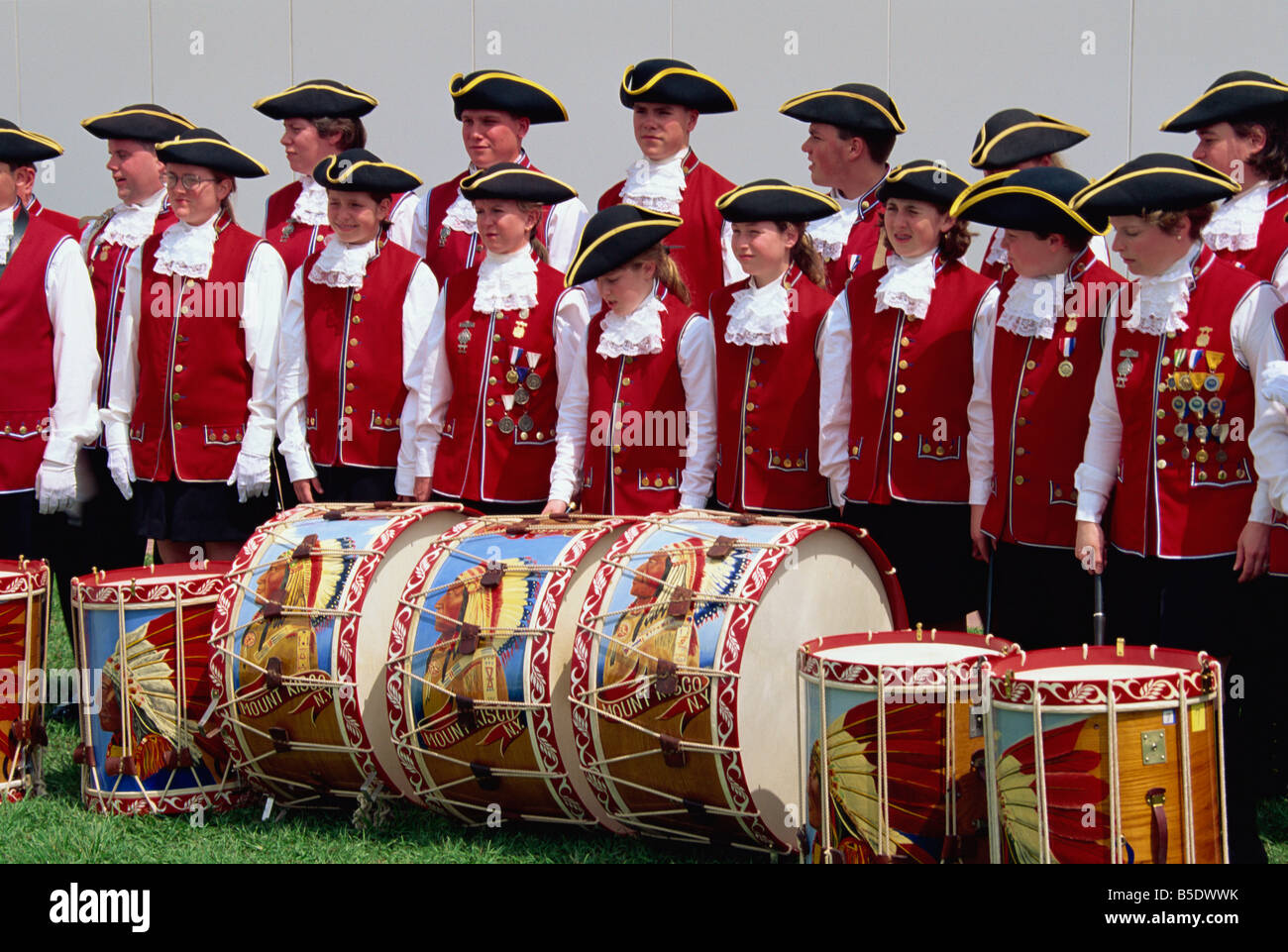American pipe band hi-res stock photography and images - Alamy