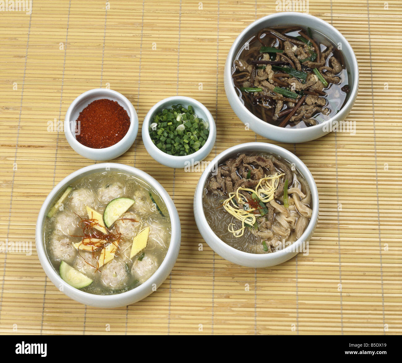 Korean Food Soup Stock Photo - Alamy