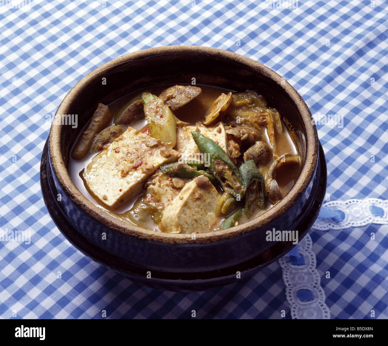 Korean Food Soup Stock Photo - Alamy