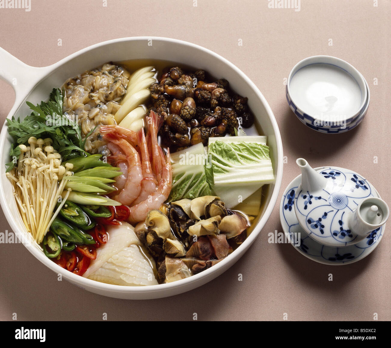Korean Food Soup Stock Photo - Alamy