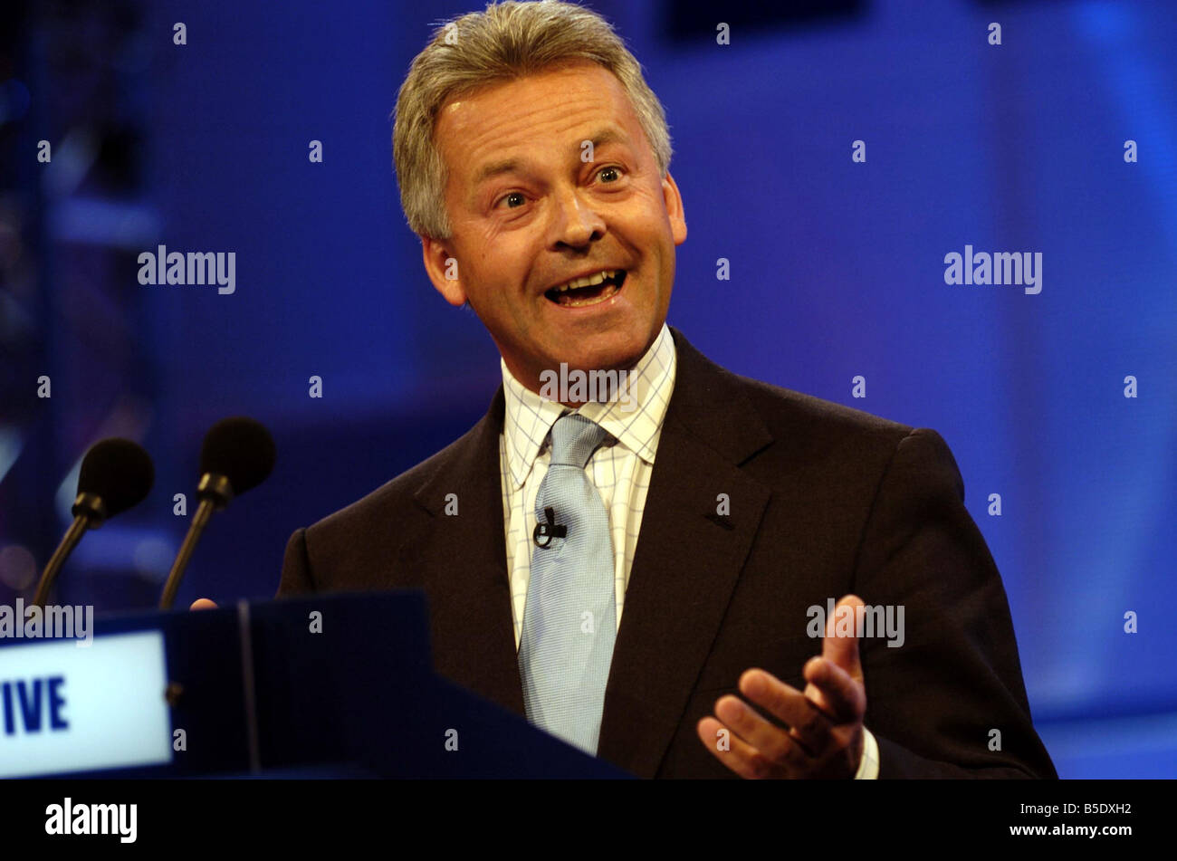 Alan Duncan MP Pictured at Tory Party Conference at Bournemouth October ...