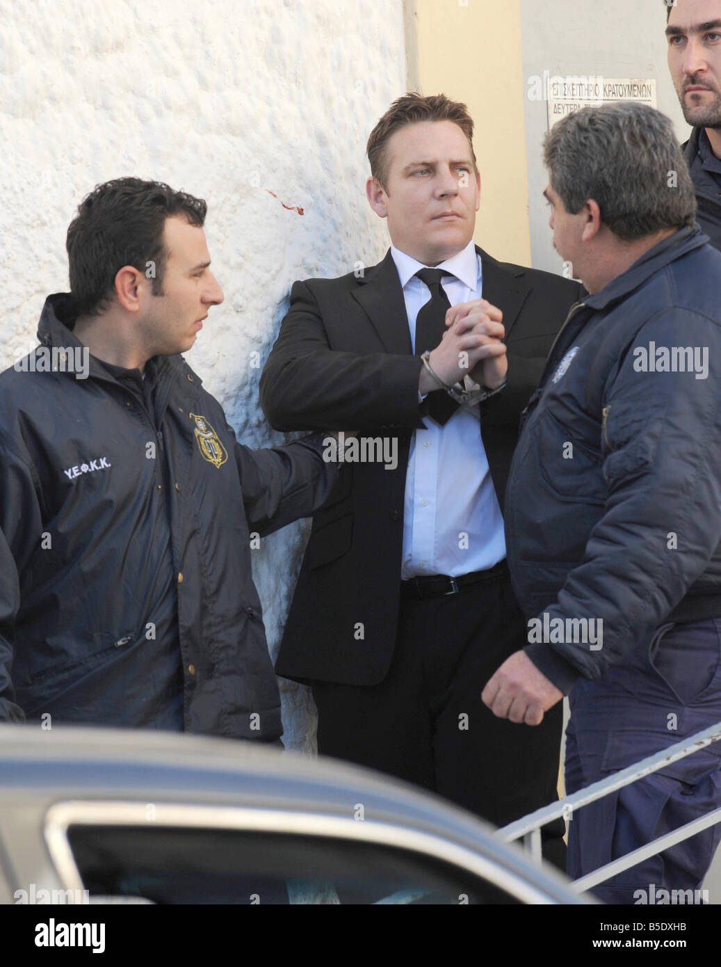 John Hogan on his way to court where he was cleared of murdering his ...