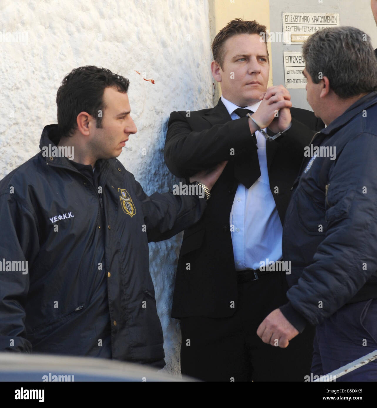 John Hogan on his way to court where he was cleared of murdering his ...