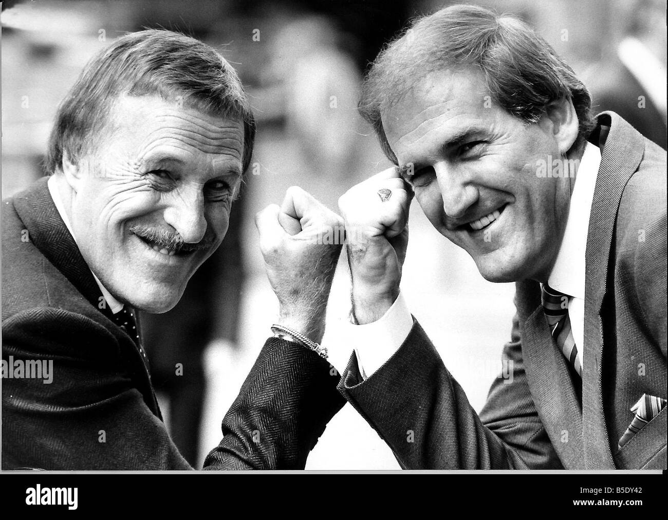 Russ Abbot 40th birthday Pictured with Bruce Forsyth Stock Photo - Alamy