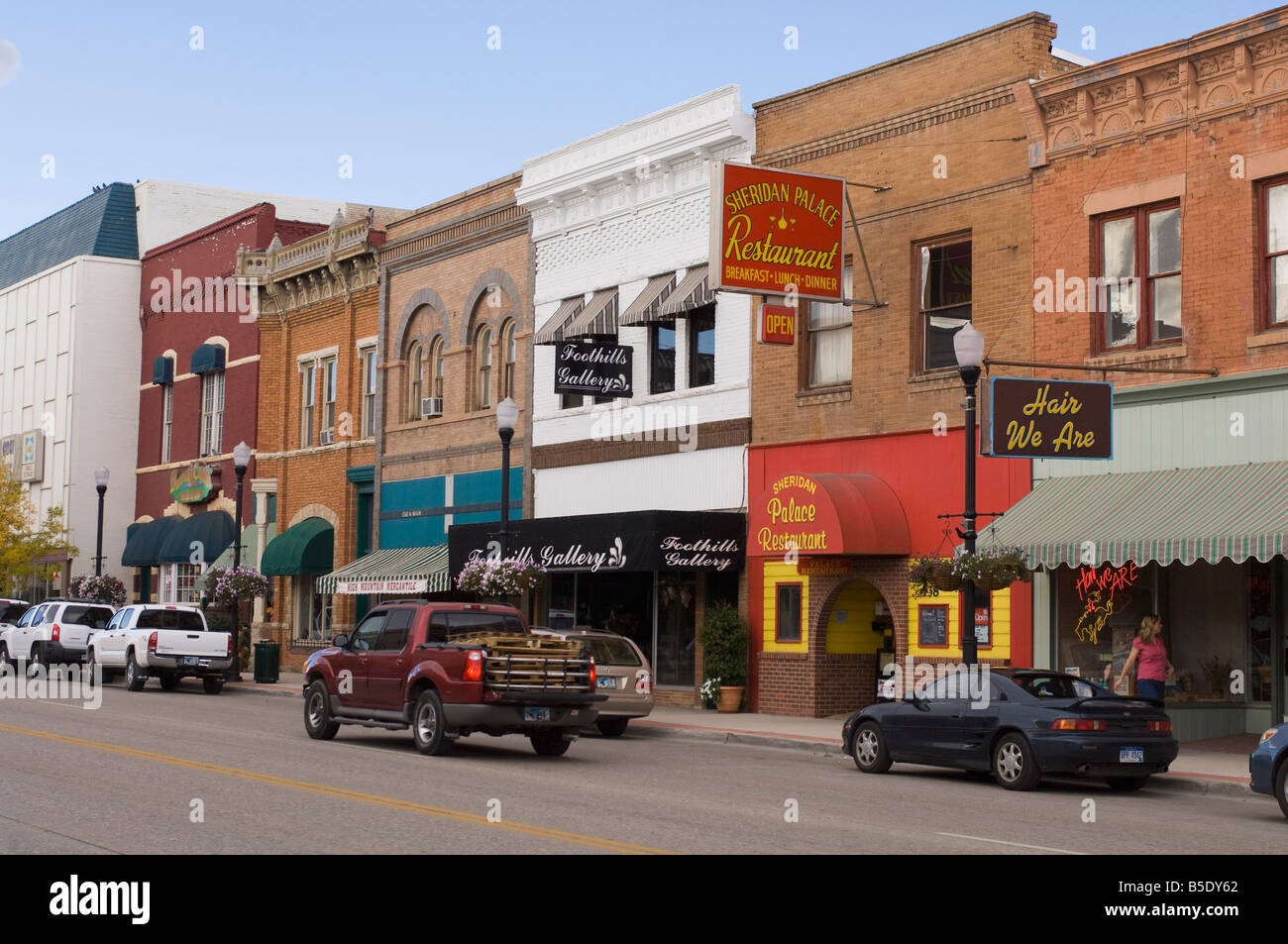 Sheridan, Wyoming, USA, North America Stock Photo - Alamy