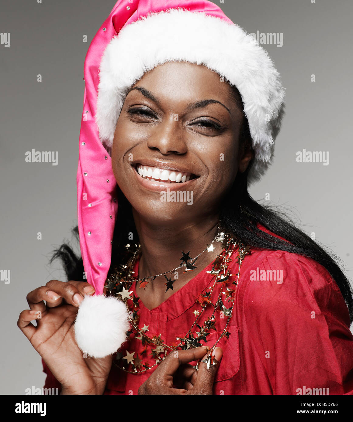 Chrismas red hat hi-res stock photography and images - Alamy