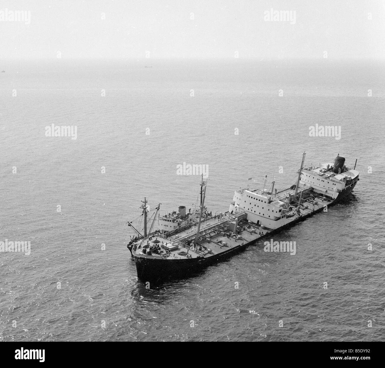 Freighter tanker Black and White Stock Photos & Images - Alamy