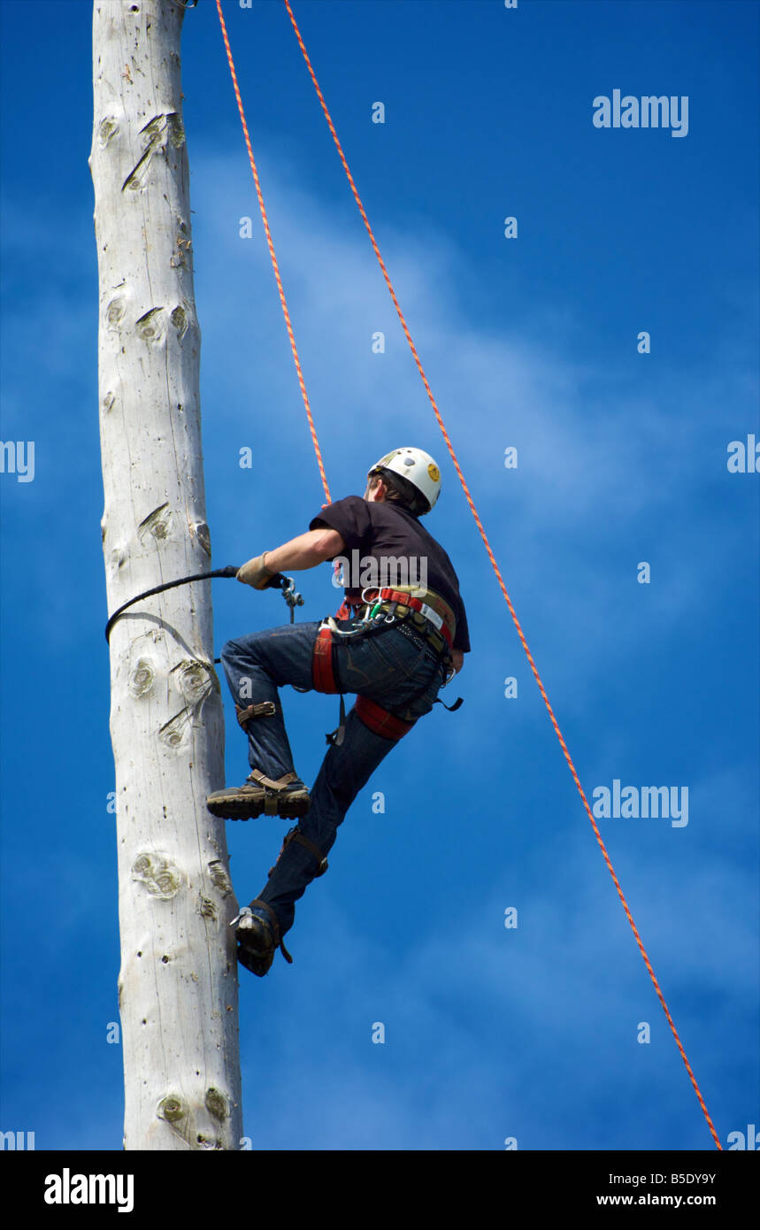 Pole competition hi-res stock photography and images - Alamy