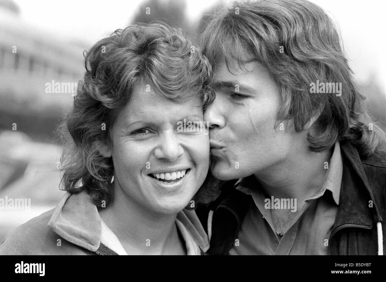 Wimbledon "80": 10th day. E. Cawley. July 1980 80-3438-017 Stock Photo ...