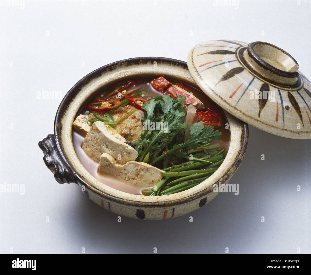Korean Food Soup Stock Photo - Alamy