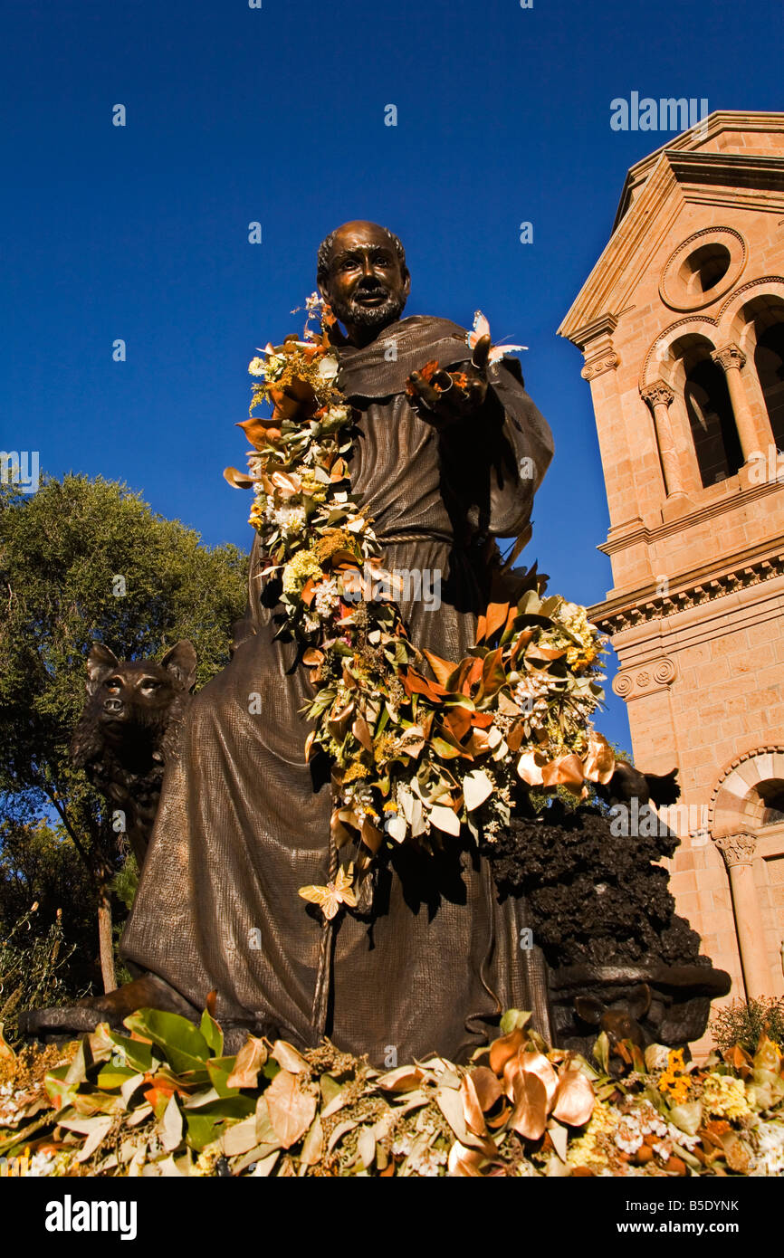 Statue of St. Francis of Assisi by Betty Sabo, St. Francis Cathedral ...