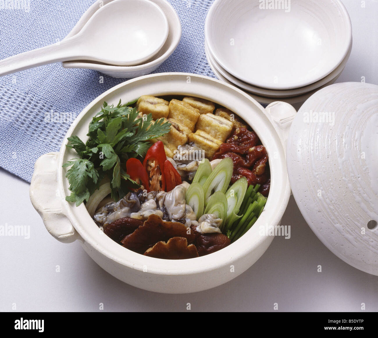 Korean Food Soup Stock Photo - Alamy