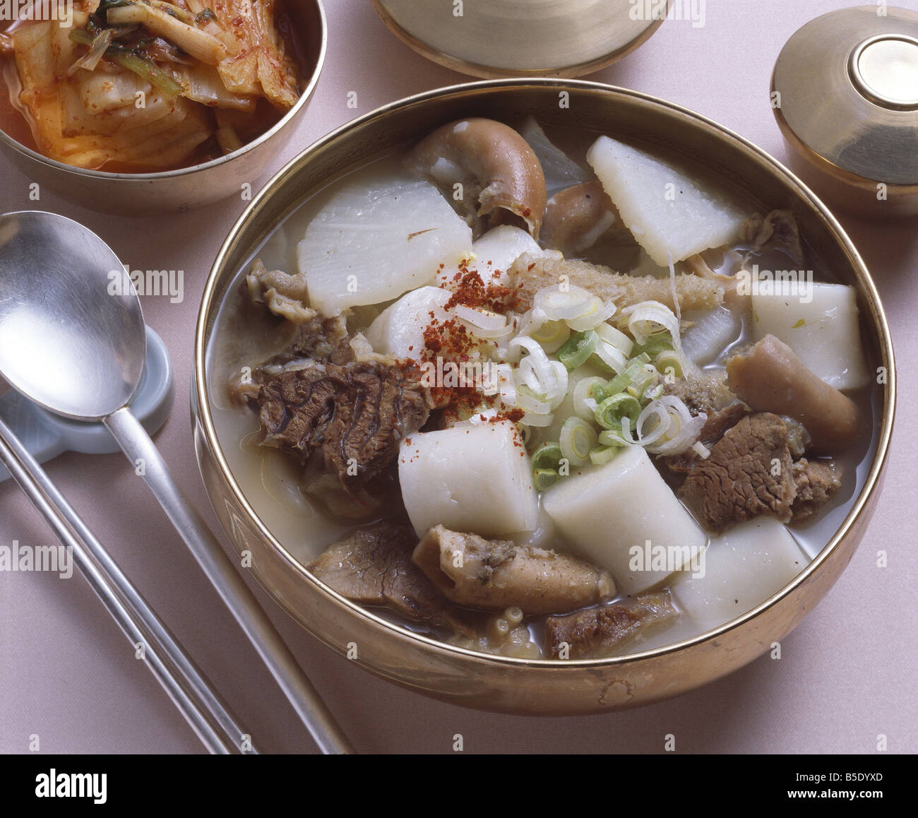 Korean Food Soup Stock Photo - Alamy