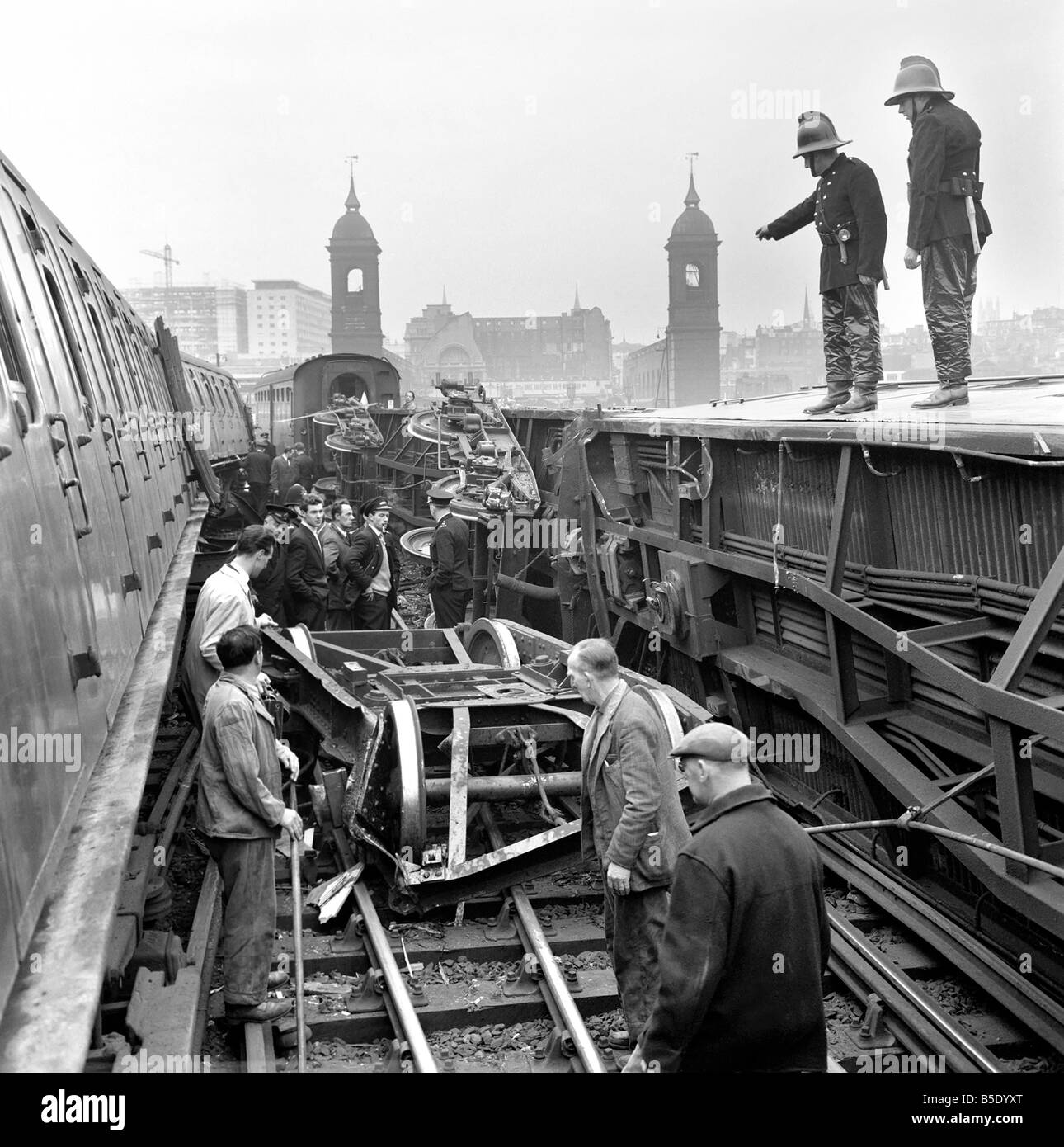 Two trains collide at Canon Street Station : Fortunately there were ...