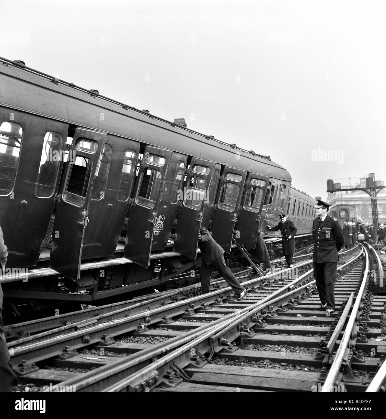 Two trains collide at Canon Street Station : Fortunately there were ...