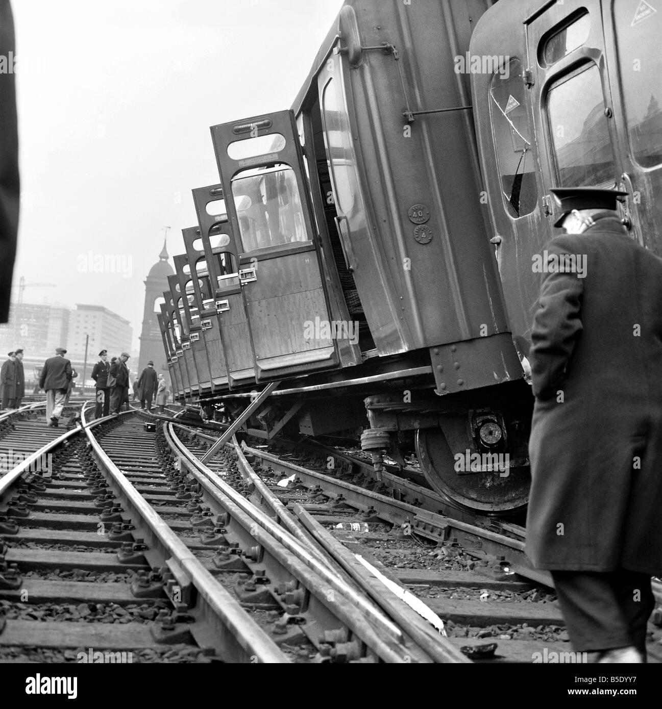 Two trains collide at Canon Street Station : Fortunately there were ...