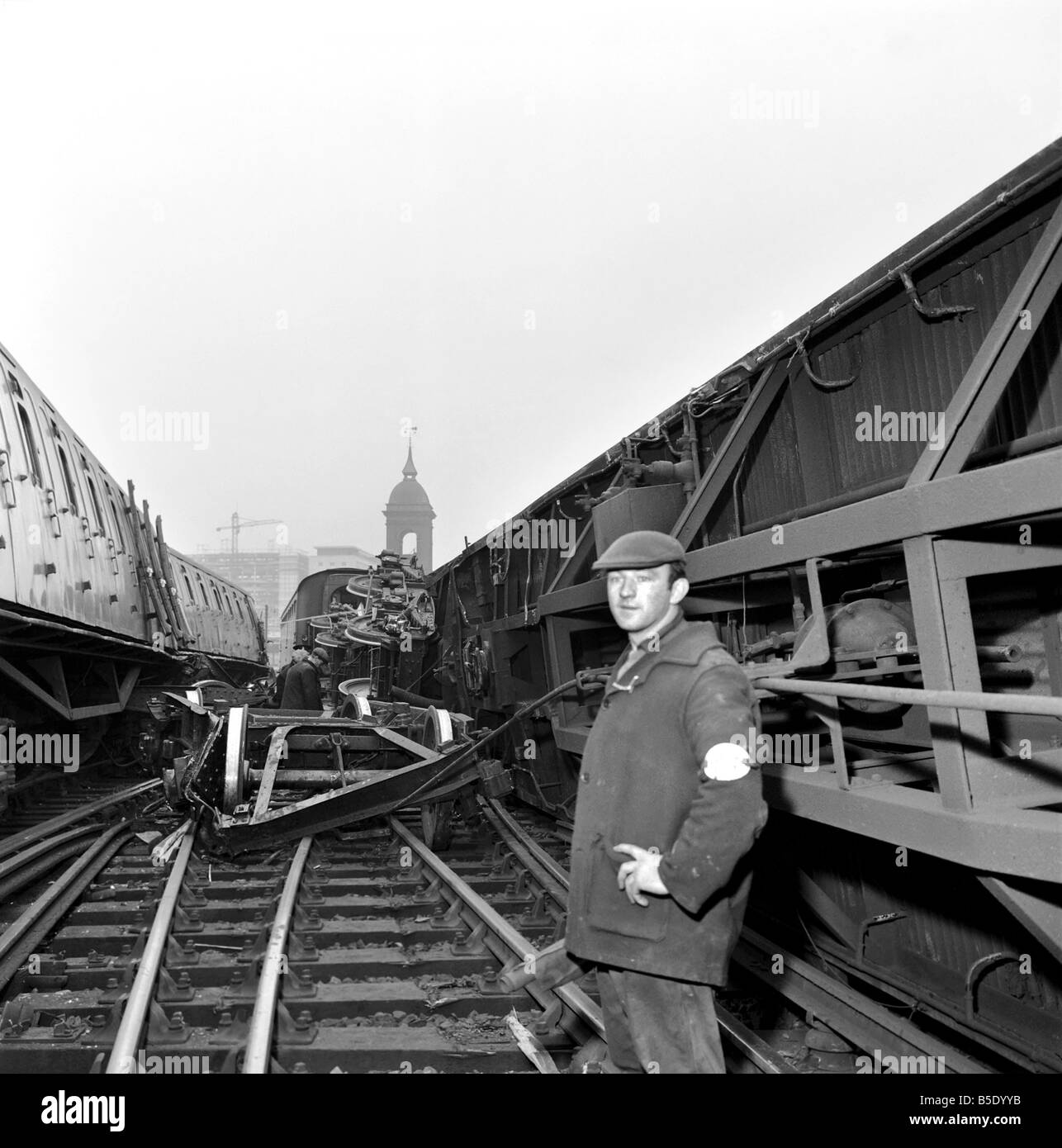 Two trains collide at Canon Street Station : Fortunately there were ...