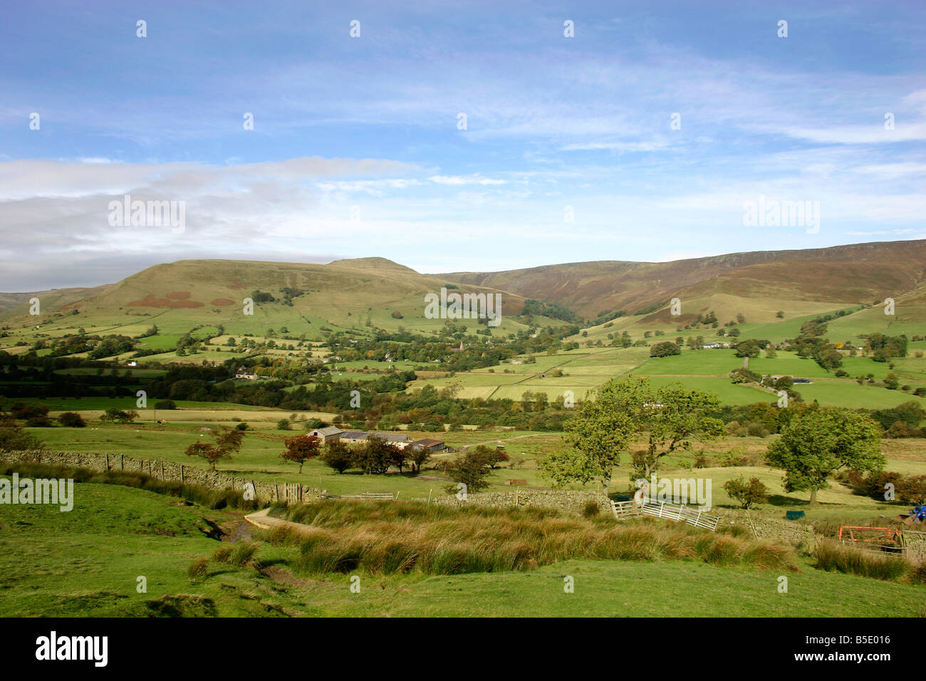 Edale Derbyshire England Stock Photo - Alamy