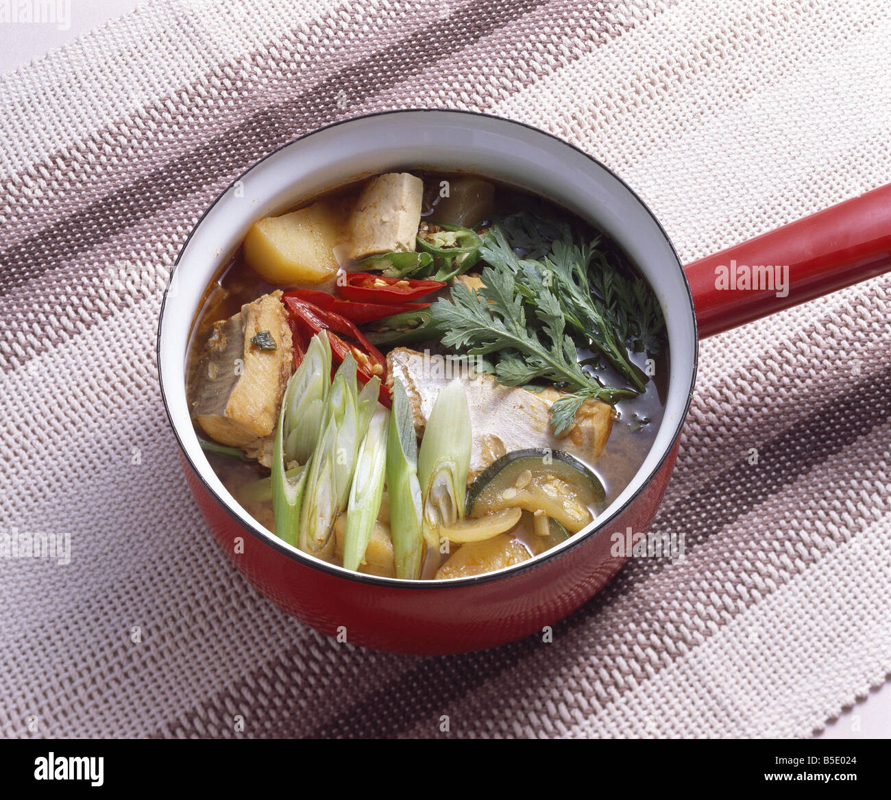 Korean Food Soup Stock Photo - Alamy