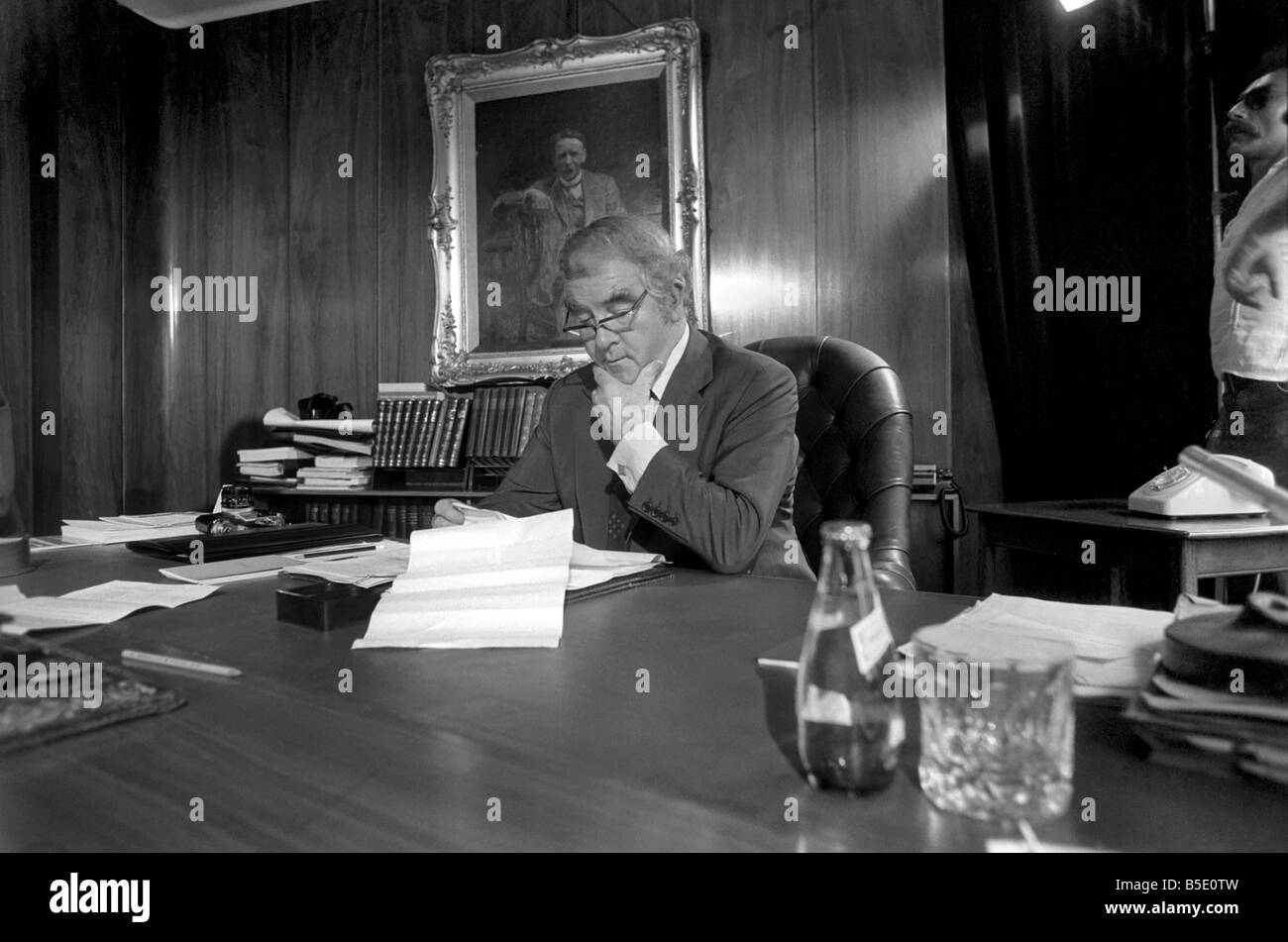 Joe gormley national union mineworkers High Resolution Stock ...