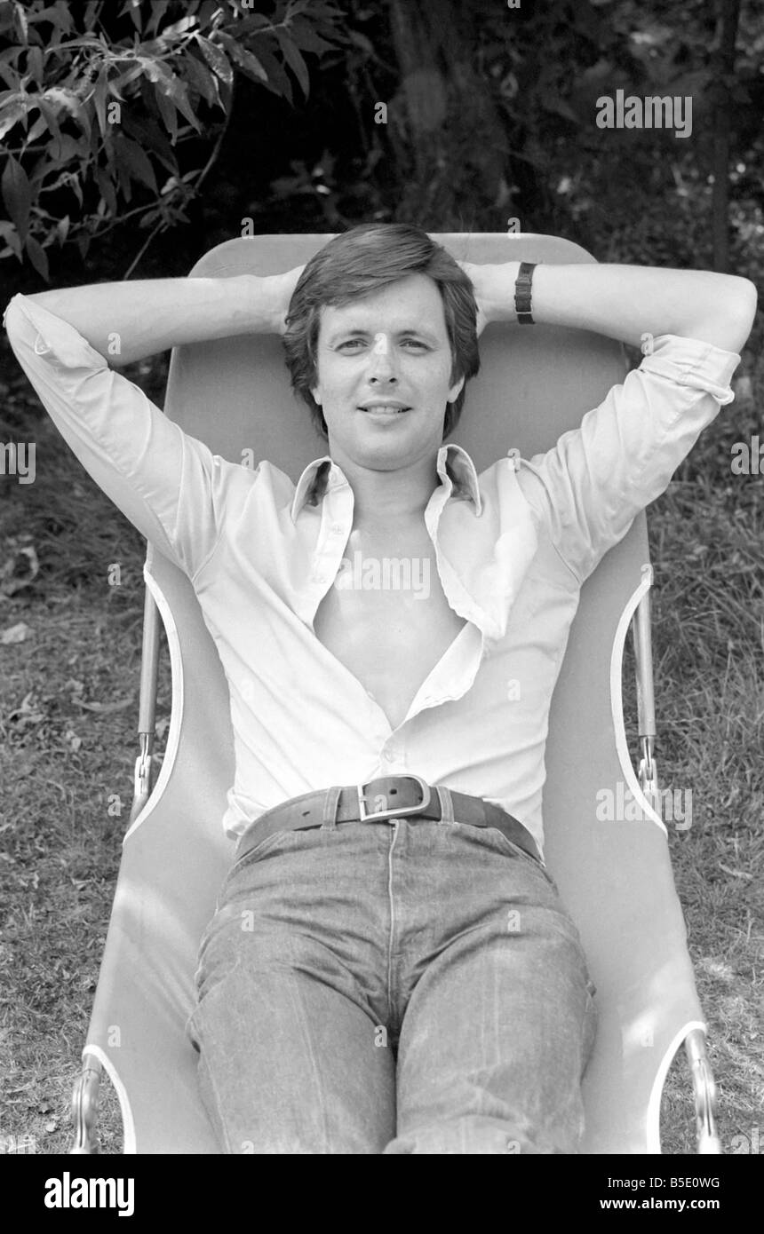 Actor Ian Ogilvy. June 1976 Stock Photo - Alamy