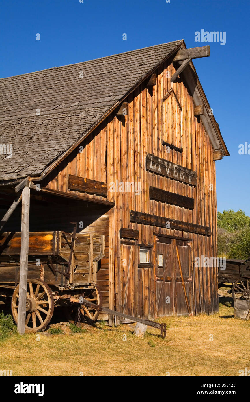 Nevada City Ghost Town Museum, Bozeman Region, Montana, USA, North ...