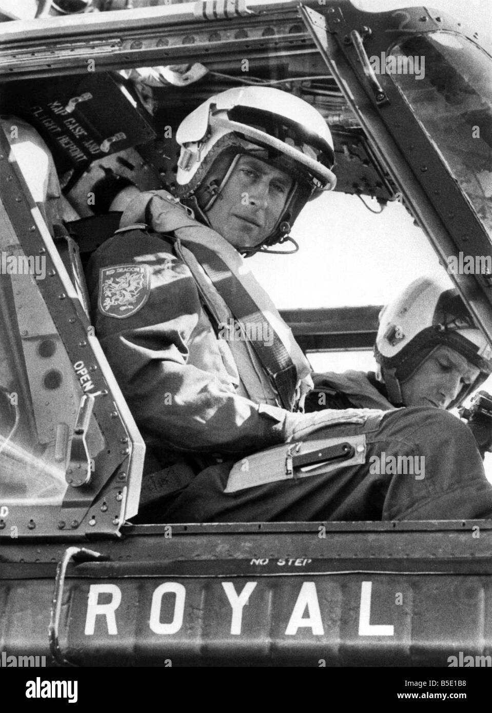 Prince charles royal navy pilot hi-res stock photography and images - Alamy