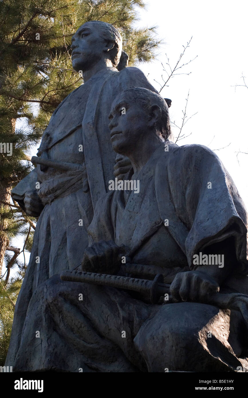 Statue of Samurai in Kyoto, Japan Stock Photo - Alamy