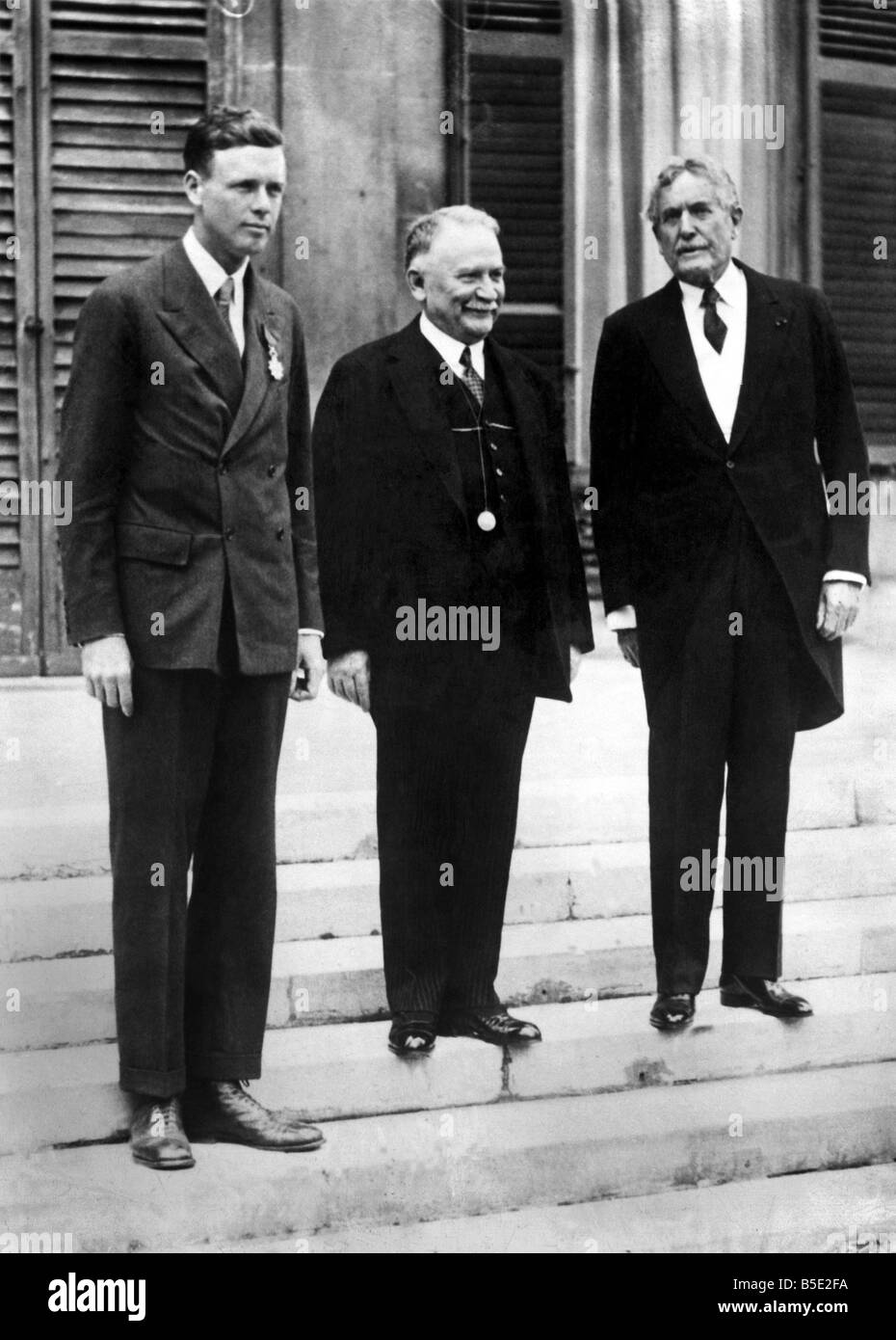 Captain charles lindbergh hi-res stock photography and images - Alamy