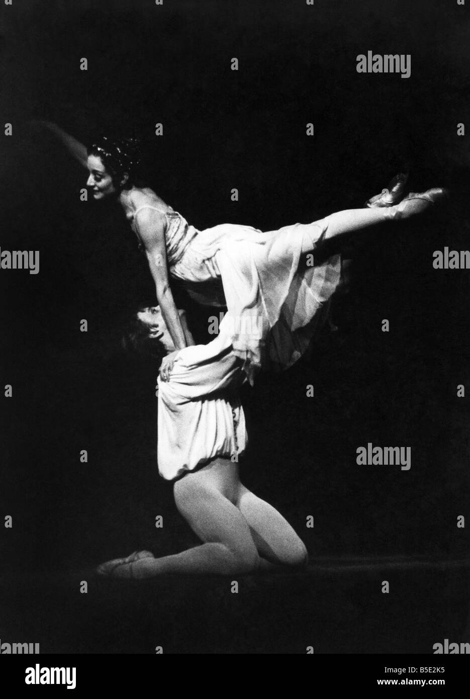 Russia ballet dancer Mikhail Baryshnikov in his debut with the Royal ...
