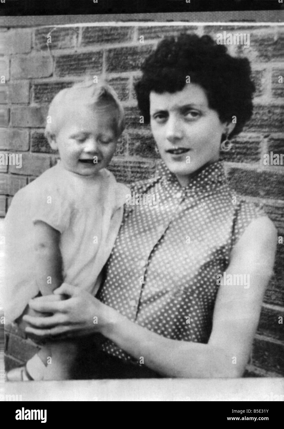 Rosemary Adams, with her eldest child. Rosemary was murdered by her ...
