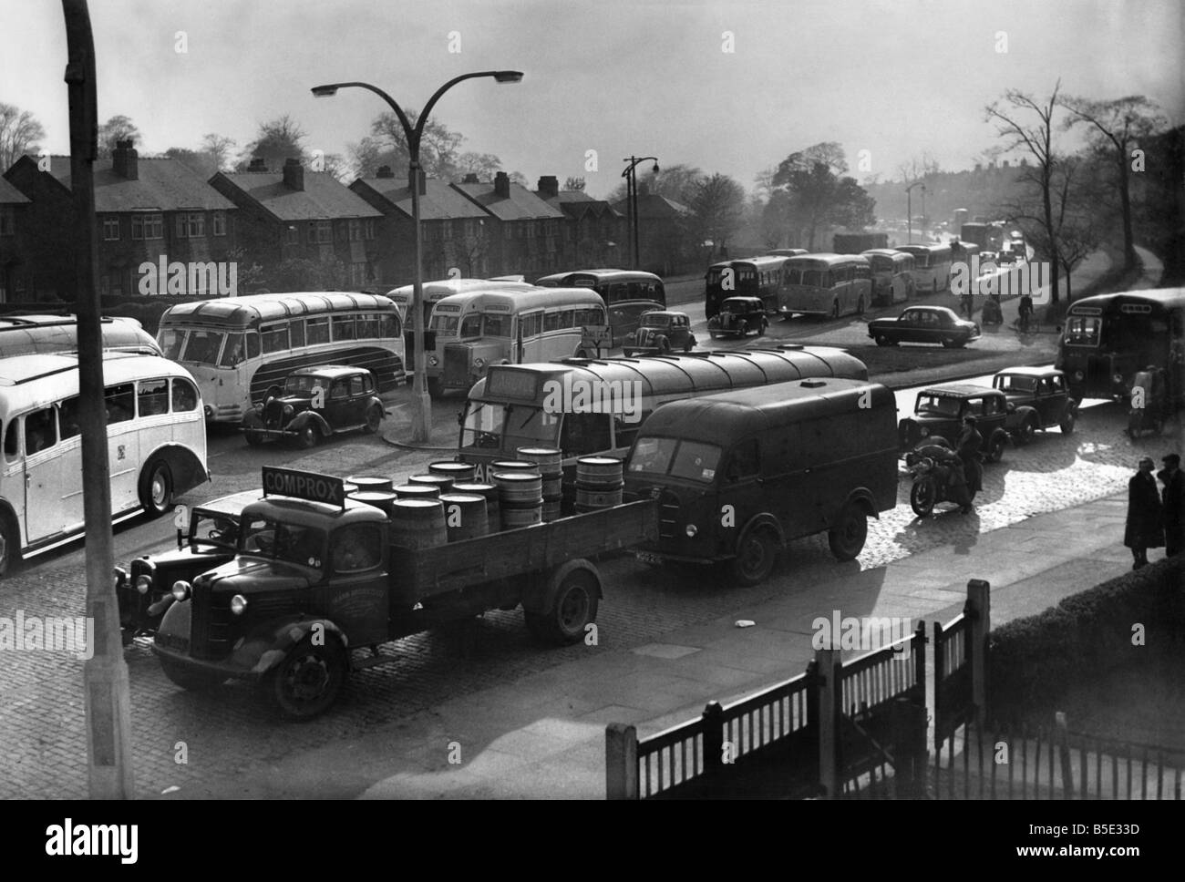 Manchester 1950s street hi-res stock photography and images - Alamy
