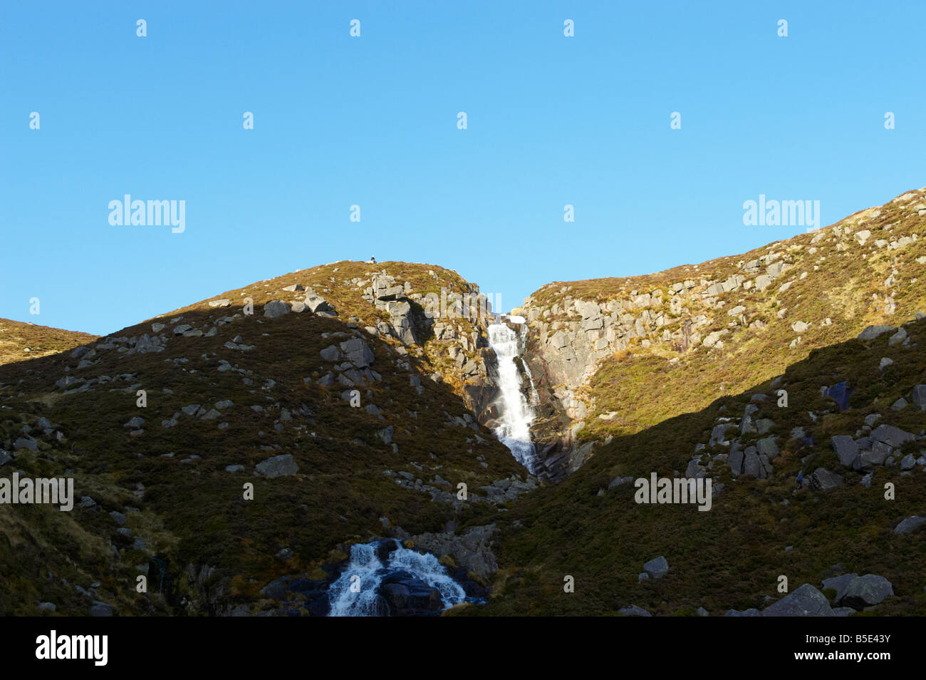 Falls of the Glasallt below Lochnagar nr Loch Muick Spittal of ...