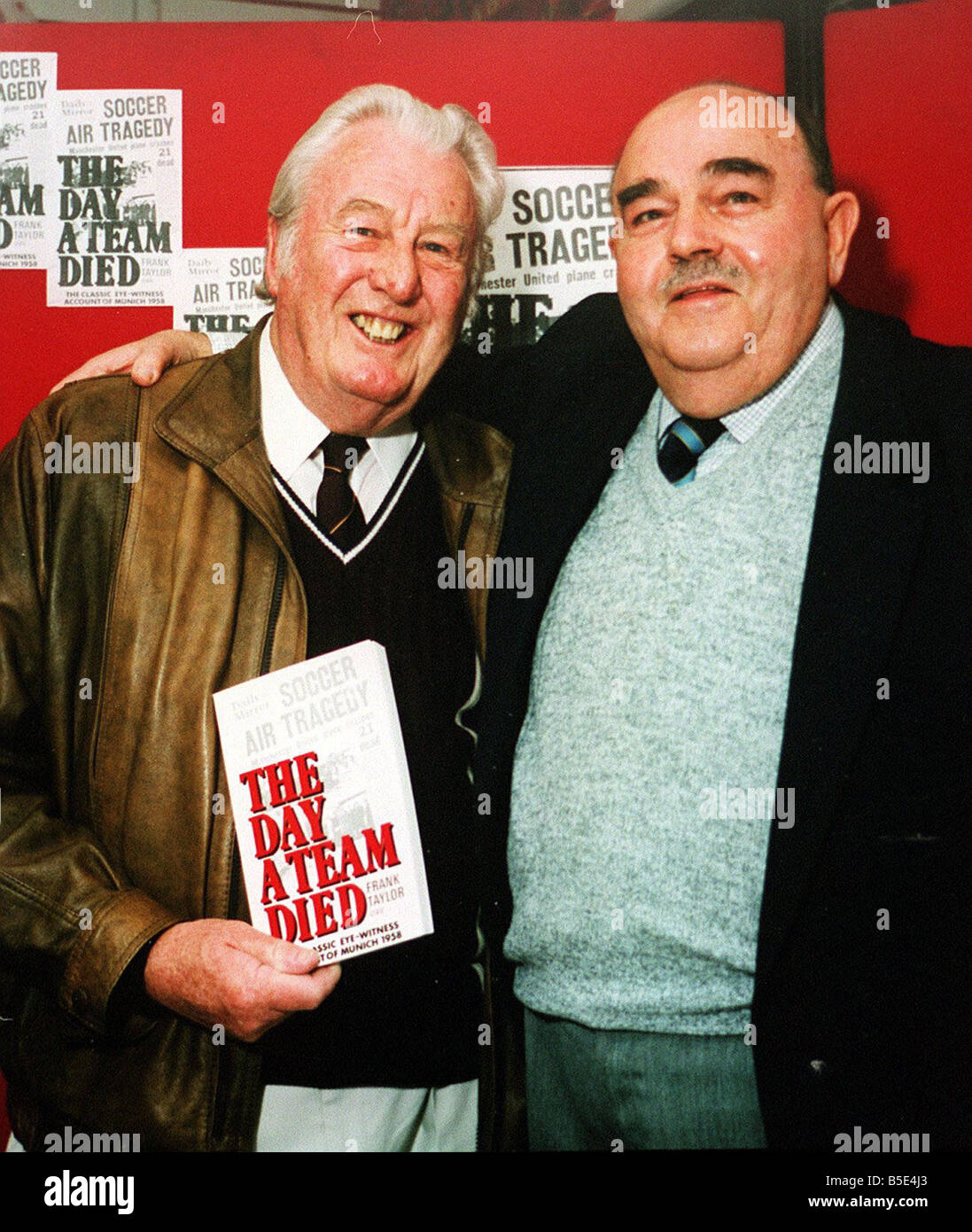 Frank Taylor former Daily Mirror sports writer Feb 1998 who survived ...