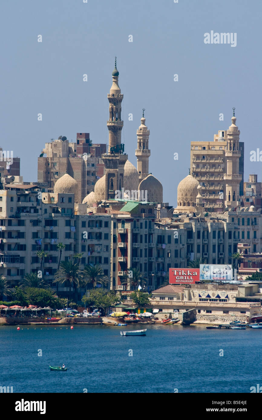 Corniche in Alexandria Egypt Stock Photo - Alamy