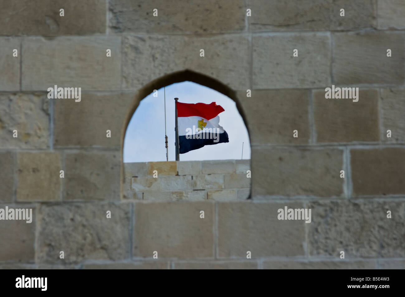 Qaitbey Castle in Alexandria Egypt Stock Photo - Alamy