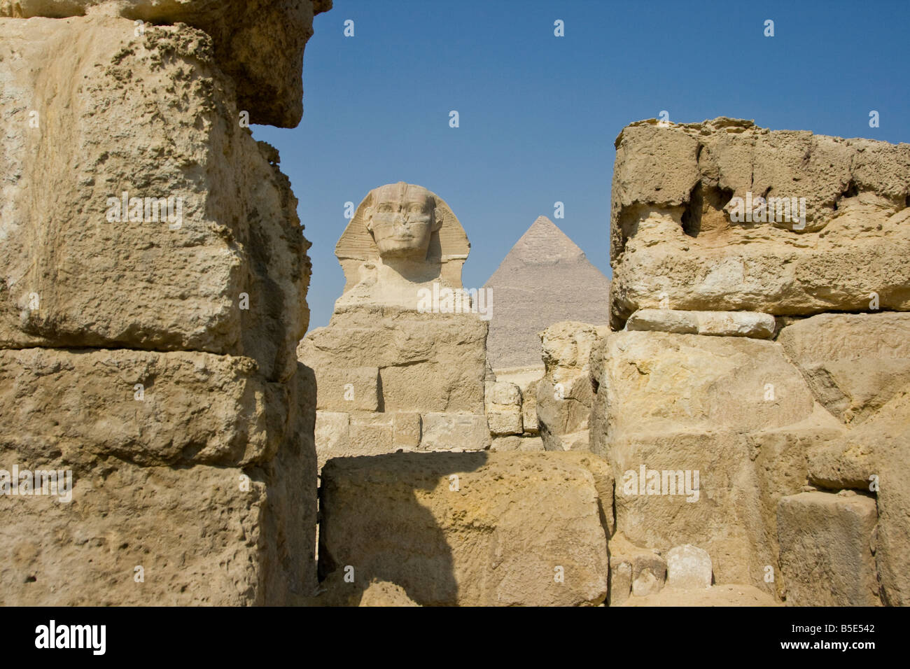 The Sphinx in Giza in Cairo Egypt Stock Photo - Alamy