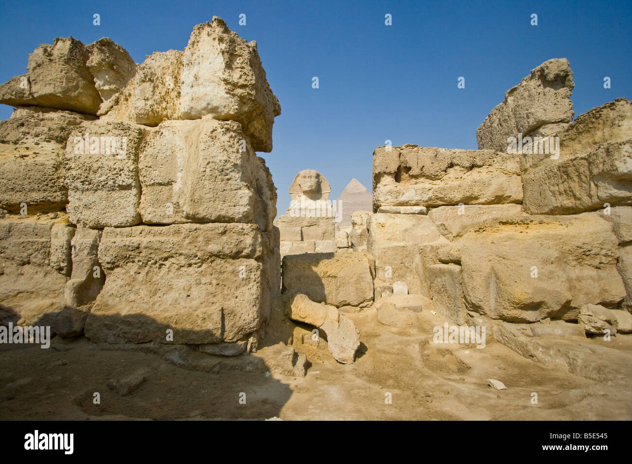 The Sphinx in Giza in Cairo Egypt Stock Photo - Alamy