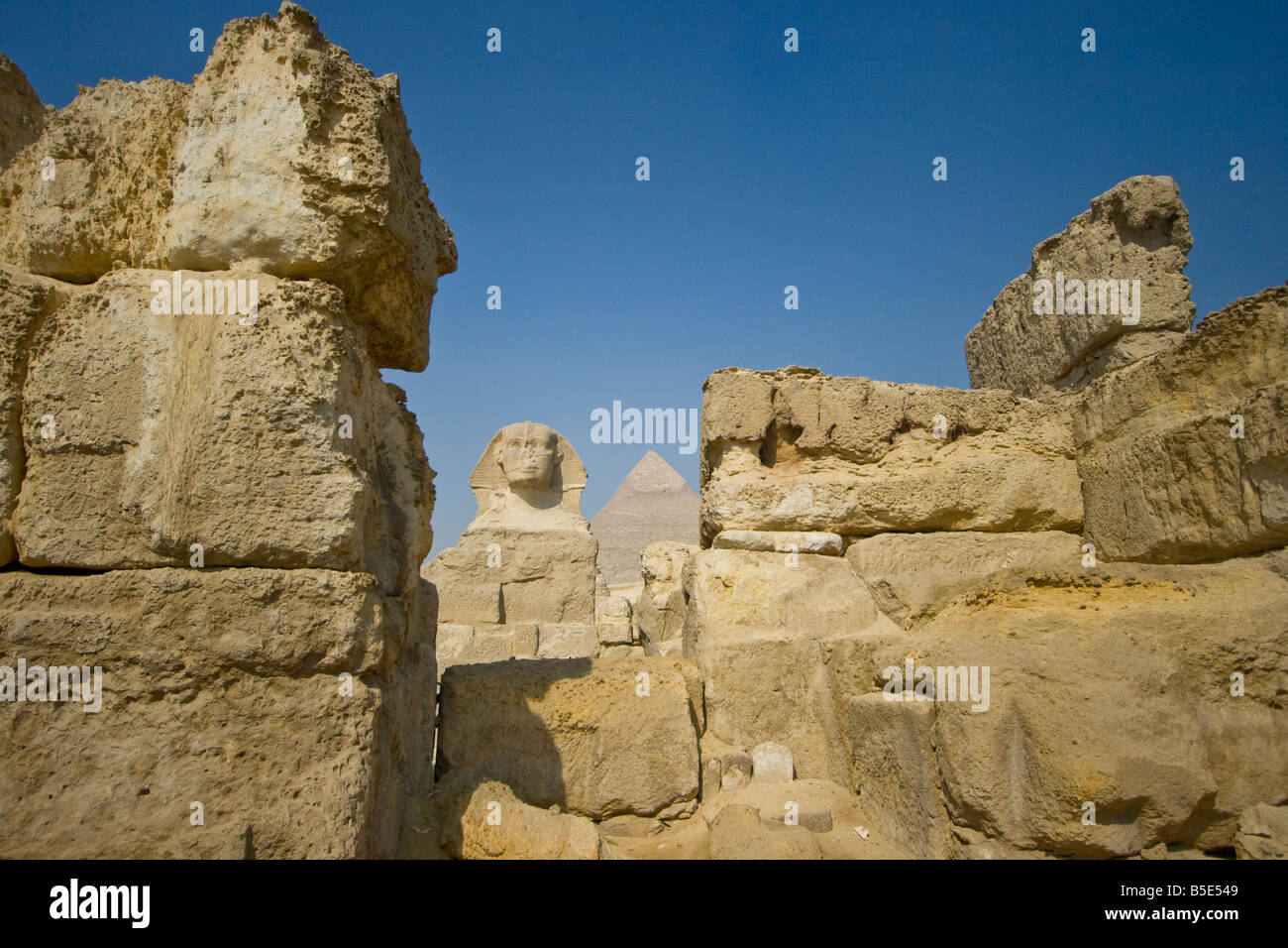 The Sphinx in Giza in Cairo Egypt Stock Photo - Alamy