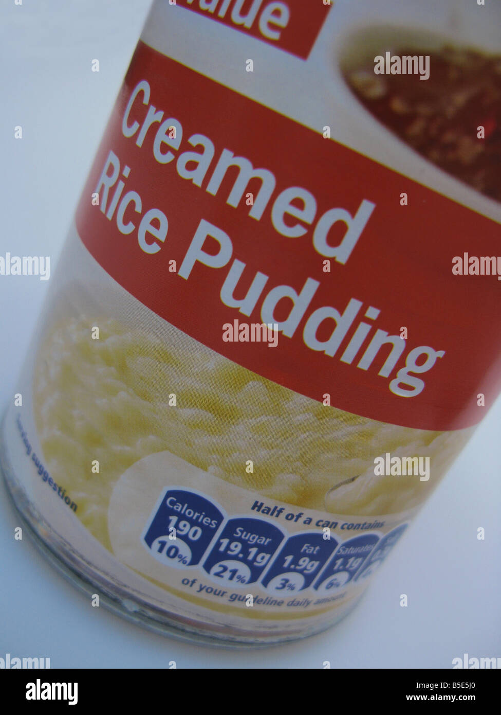 Tinned rice pudding hi-res stock photography and images - Alamy