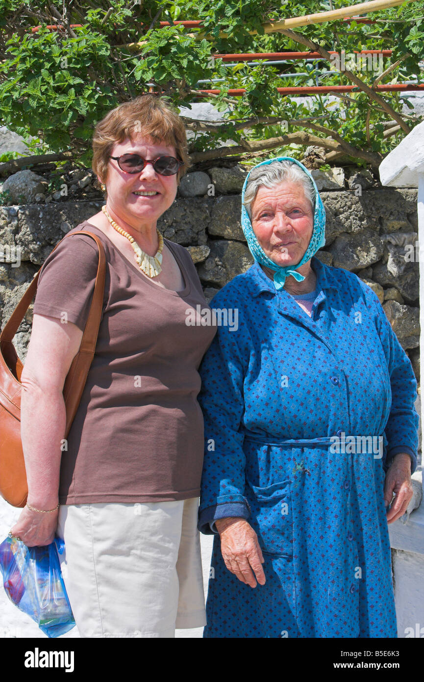Elderly greek women hi-res stock photography and images - Alamy